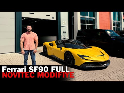 €60.000 Euro Değerinde Modifiye, Neler Değişti? - Ferrari SF90 Full Novitec Modifiye