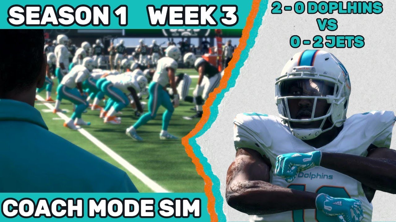 Coach Mode In The Best Madden Version For Simulation & Physics | S1 W3 ...