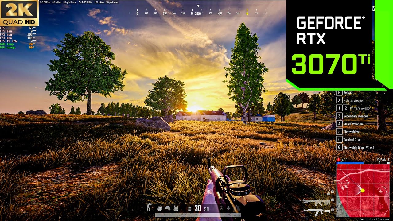 PUBG | 2K Maximum Settings | RTX 3070 Ti - YouTube