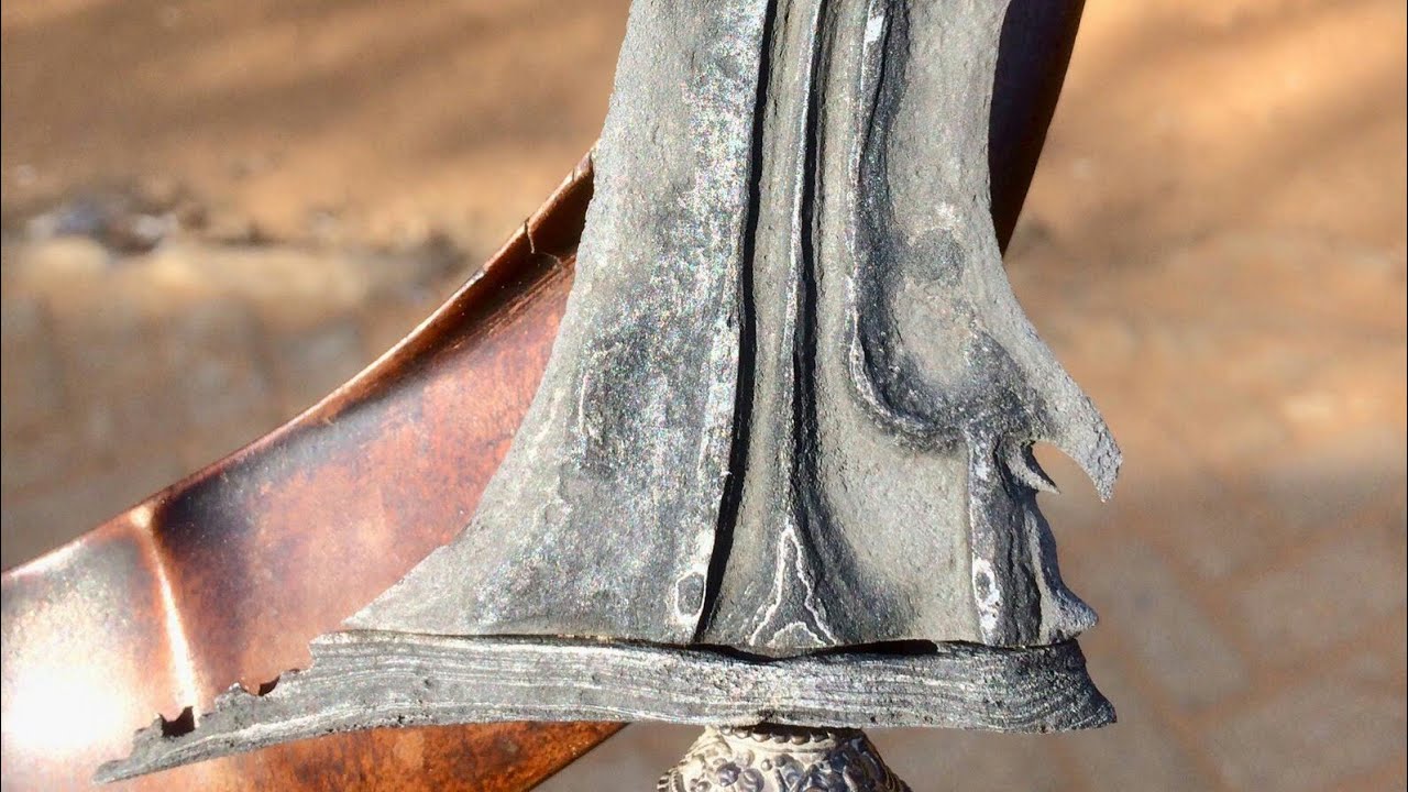 Keris Kyai Sengkelat pamor Pulo Tirto est Sultan Agung Mpu Guling ...