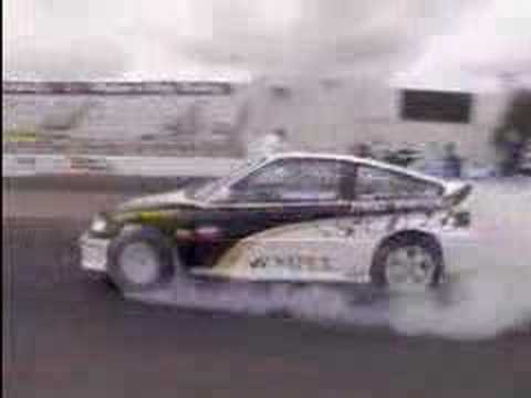 honda crx drag - YouTube