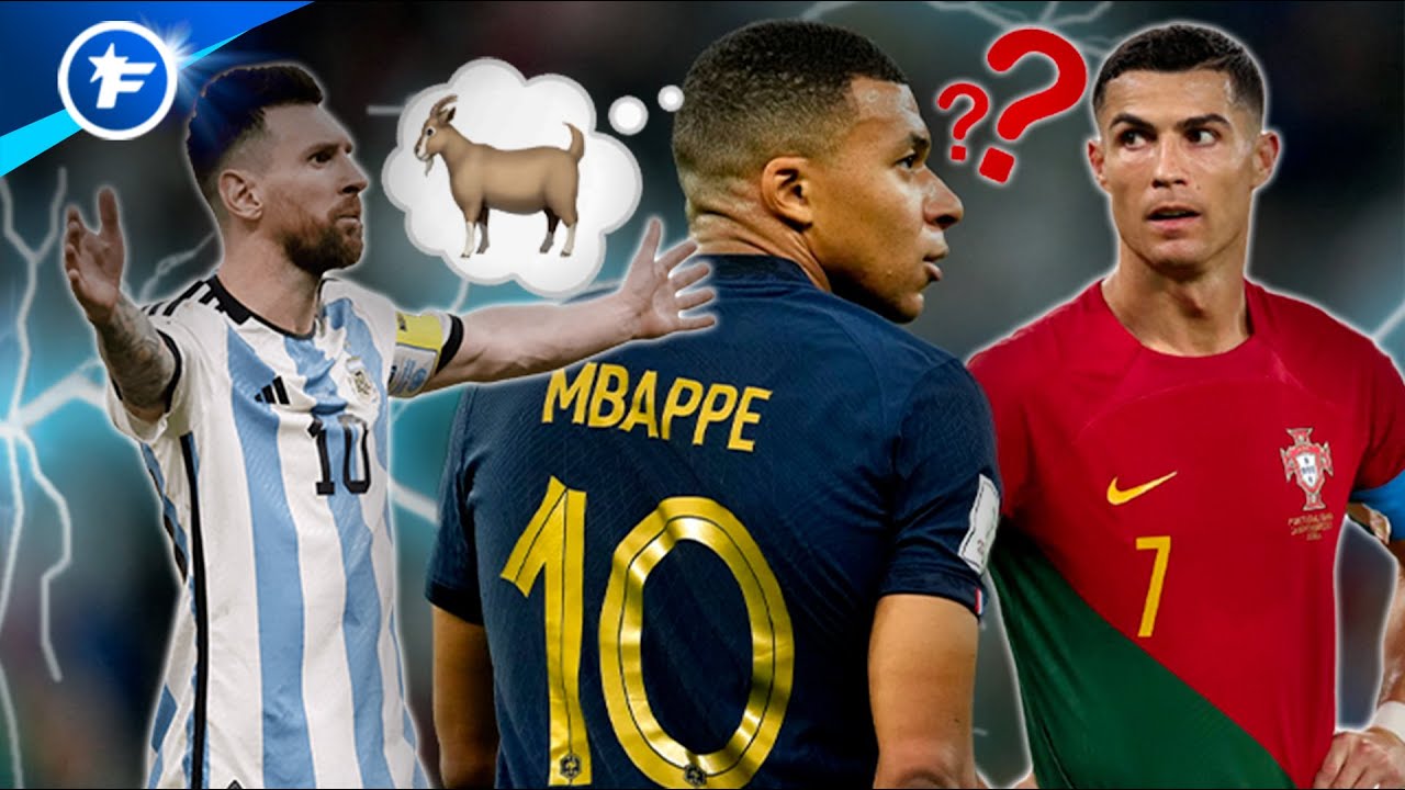 Kylian Mbappé DÉSIGNE le GOAT entre CR7 et Messi | Revue de presse ...