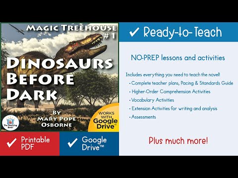Dinosaurs Before Dark Novel Study - YouTube