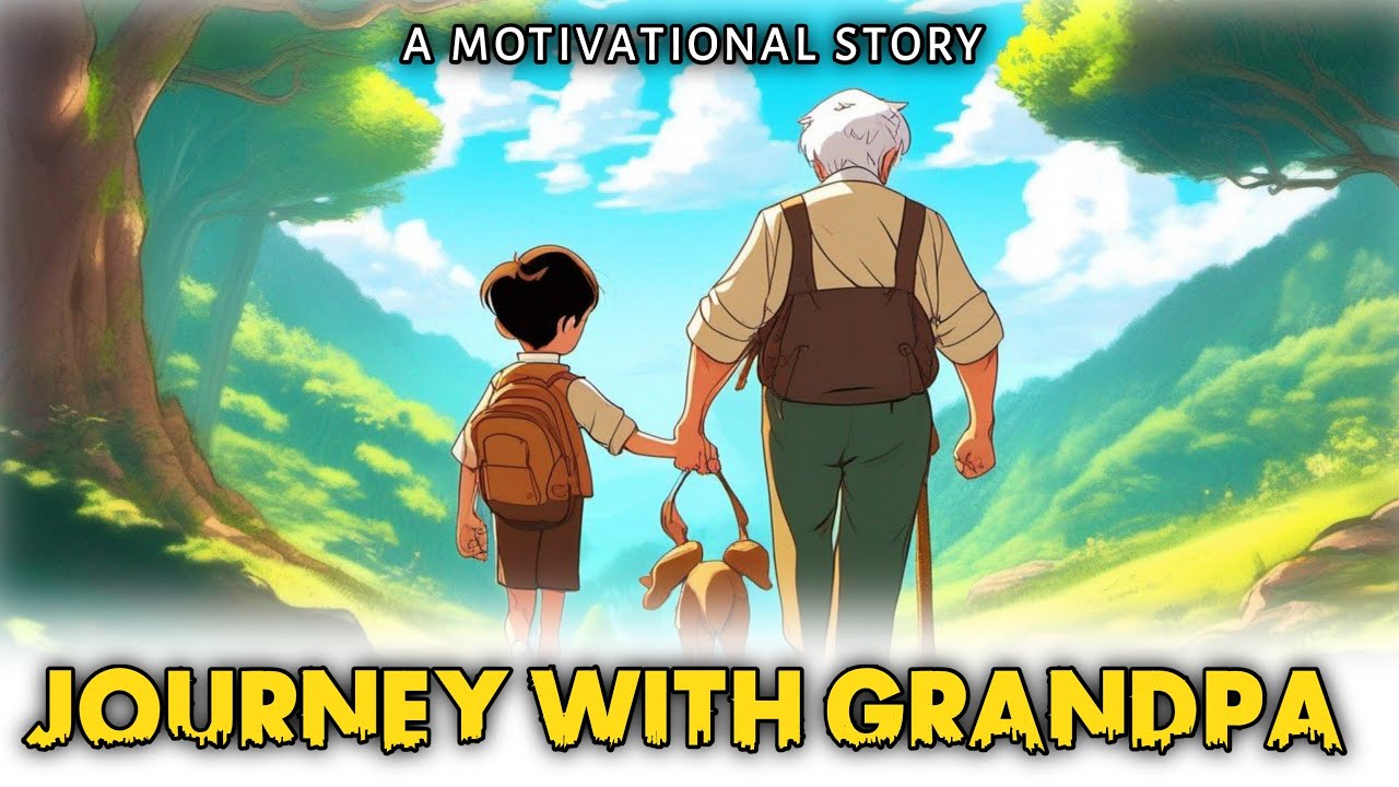 "Journey with Grandpa" | English motivational story | learn english ...