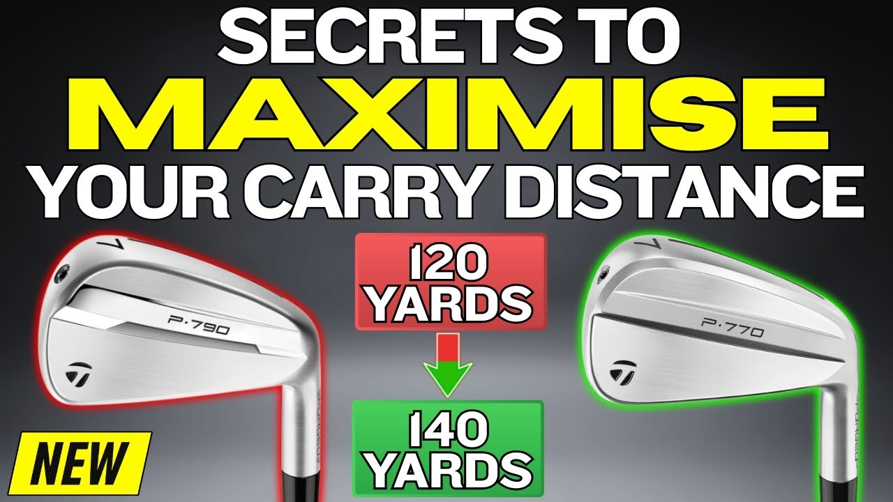 Why You LACK Carry Distance With Irons (And How To Fix It) - YouTube