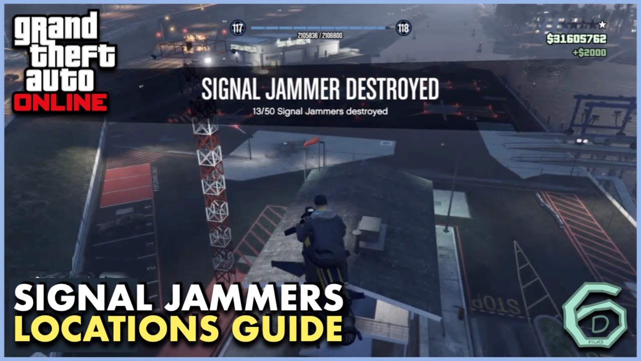 GTA Online All 50 Signal Jammers Guide [HD] - YouTube