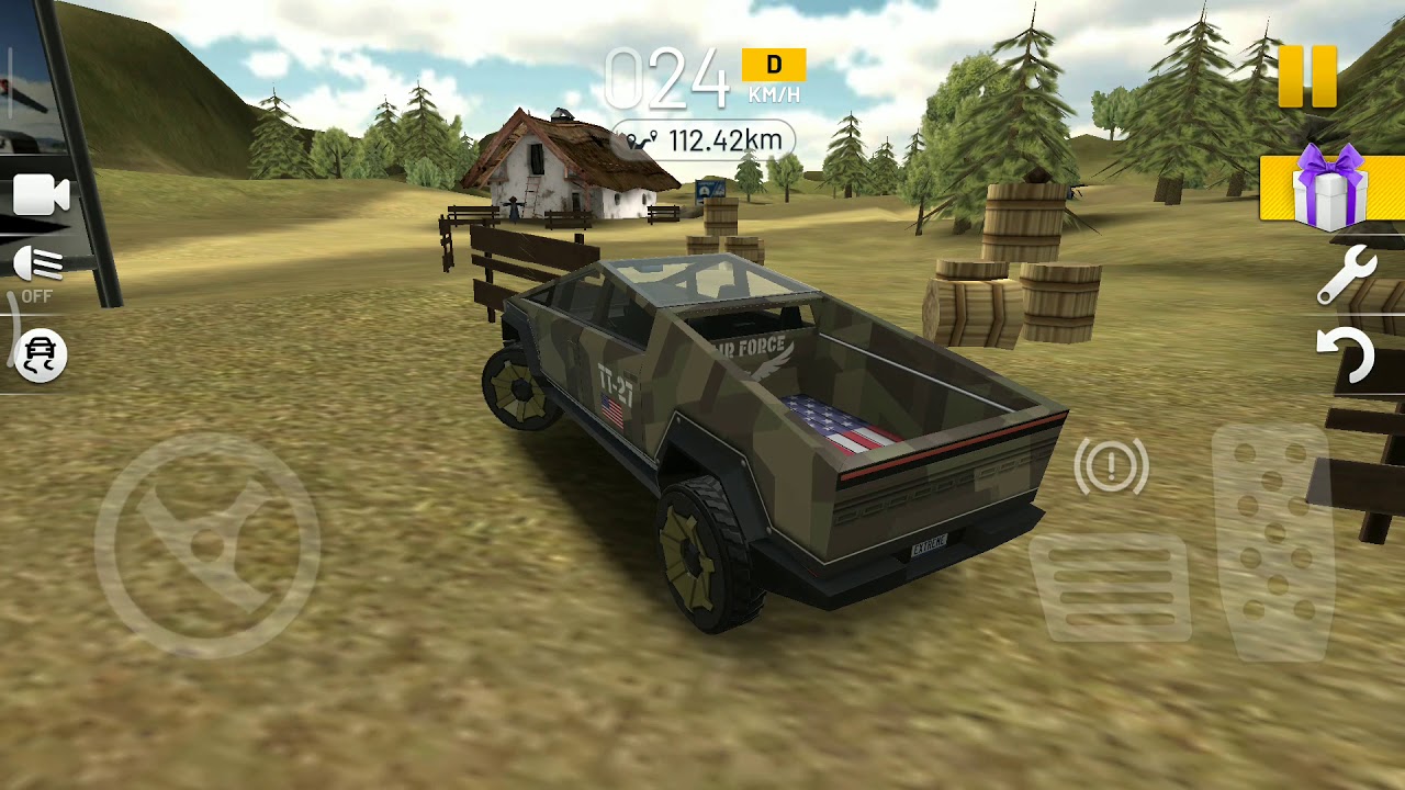 Tesla cyber truck drive gameplay video #extreme #car #driving ...