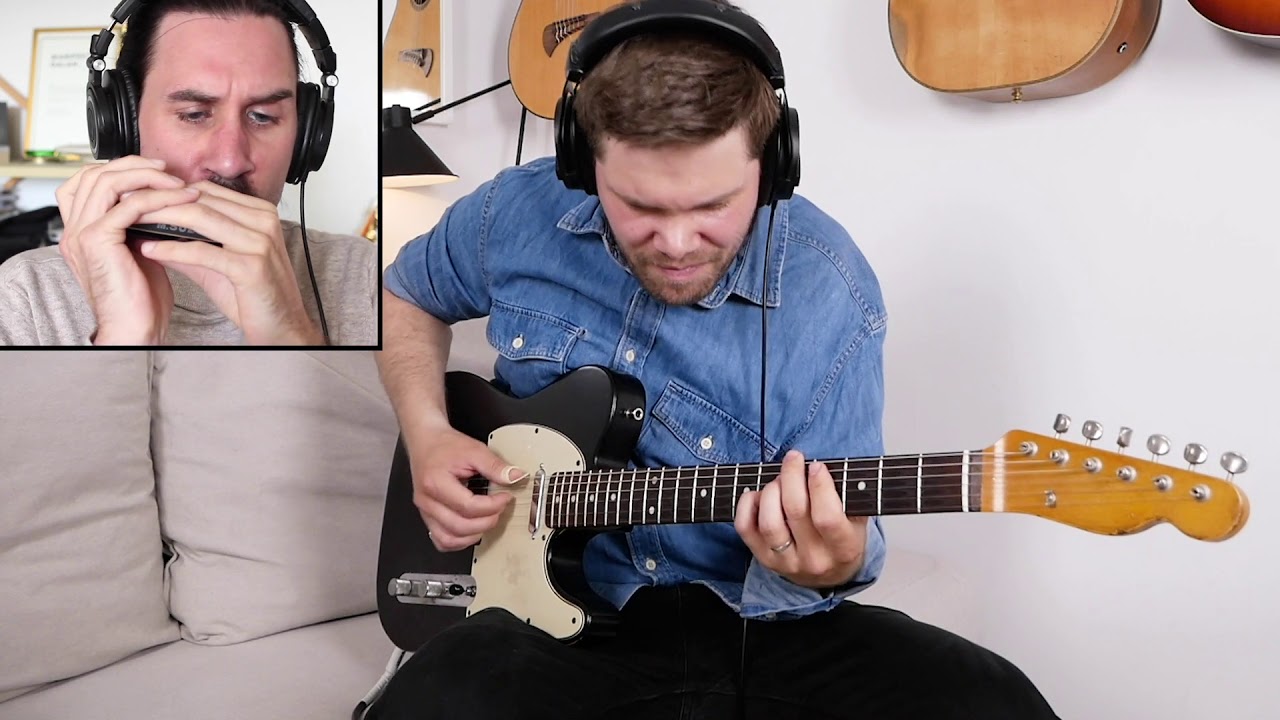 Emil Ernebro guitar och Filip Jers harmonica - We'll Meet Again - YouTube