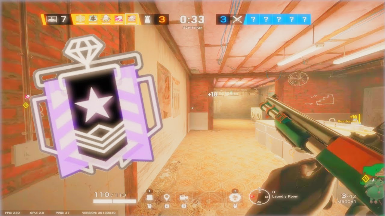 100% HEADSHOTS on SMG-11 - Rainbow Six Siege - YouTube