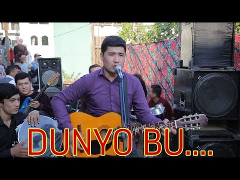 Buni eshitib ko'ring yangi talantli yosh hofiz va gitarist to'ydagi holat. Узбек гитарист.