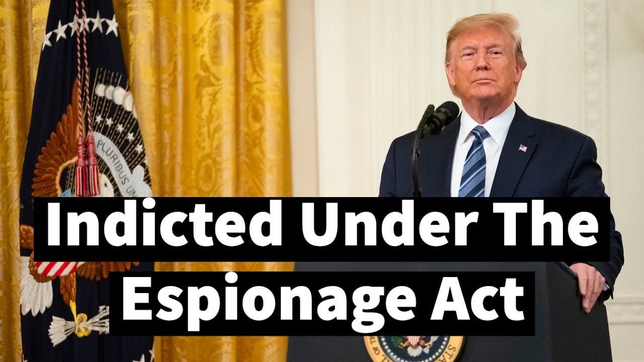 Indicting Trump Under The Espionage Act: Former CIA Officer Who Faced ...