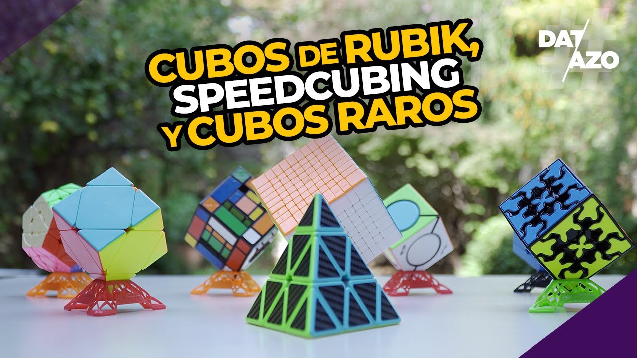 CUBOS de RUBIK, SPEEDCUBING y cubos RAROS | #DATAZO - YouTube