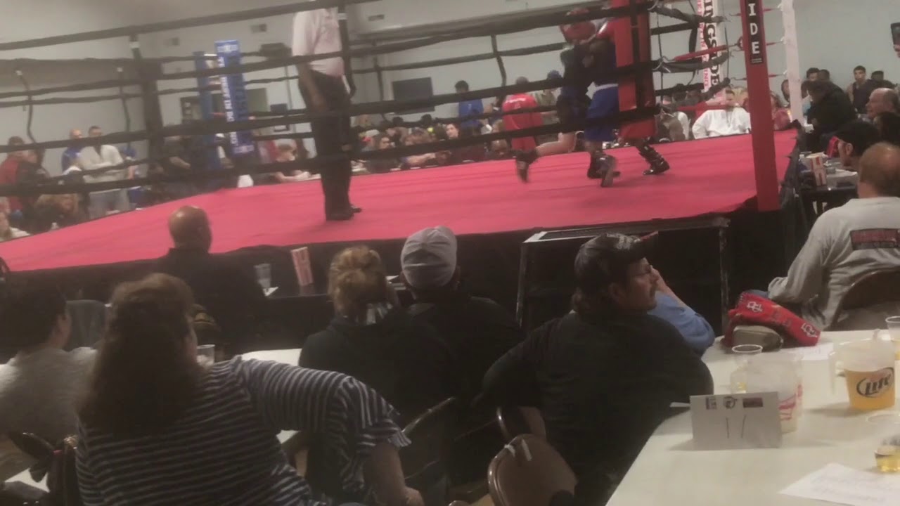 Army Webber’s First Boxing Match - YouTube