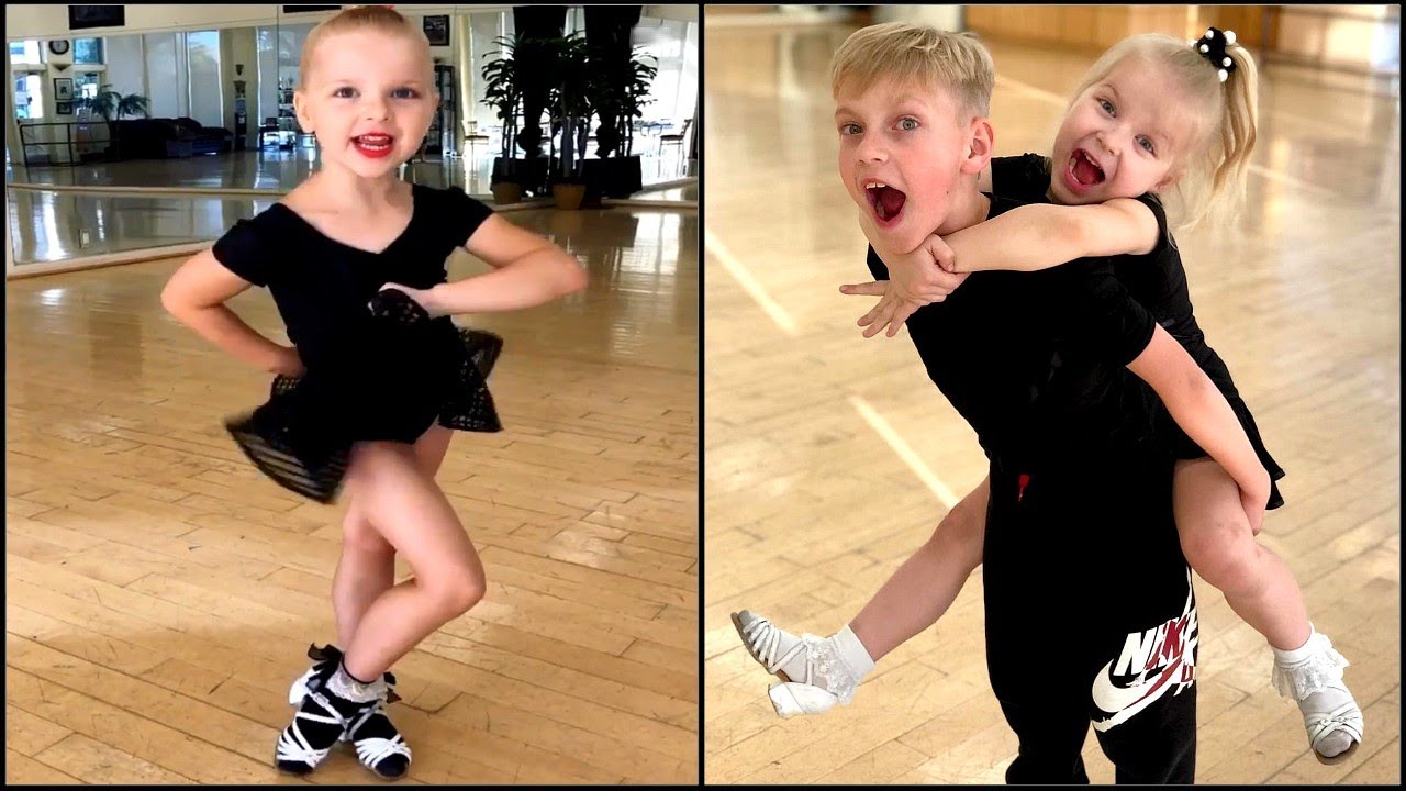 Angelina & Michael Novikov : 5 and 8 years old dancers – Training 2020 ...