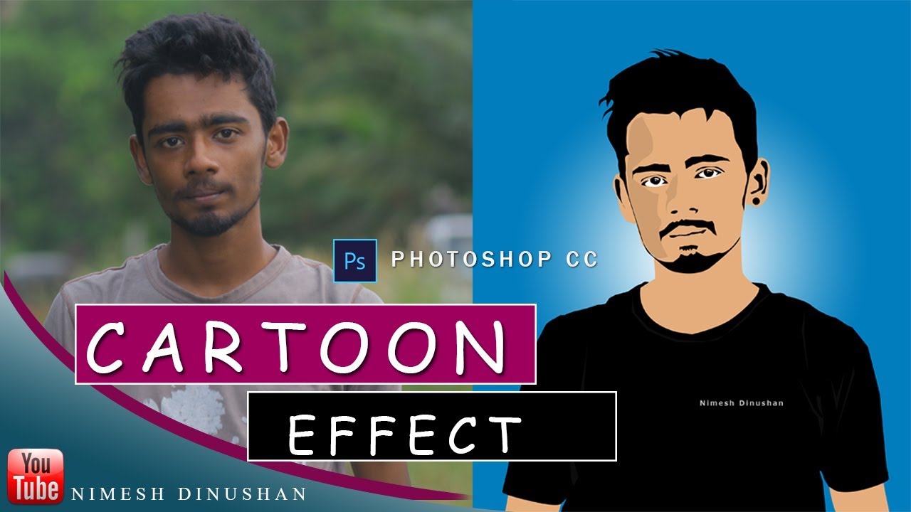 Photoshop Cartoon Effect Tutorial | How to Create Cartoon Effect by ...