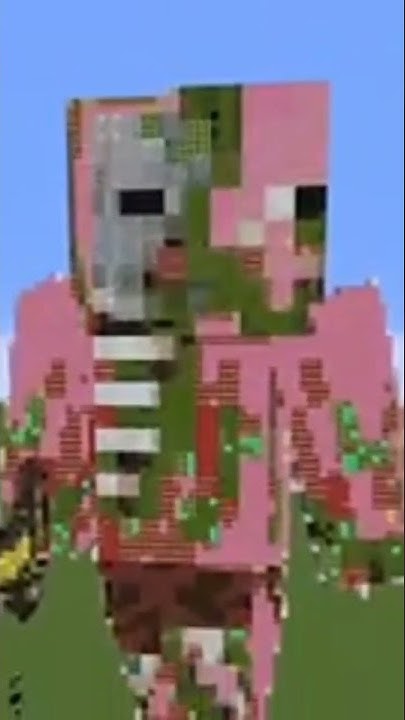 Pigman pixel art #shorts #minecraft #gaming - YouTube