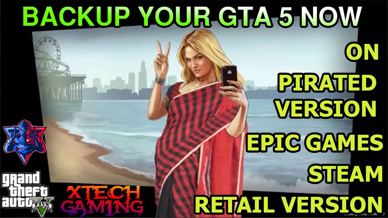 HOW TO TAKE BACKUP OF GTA 5 GAME | MAIN THING TO DO BEFORE ADDING ANY ...
