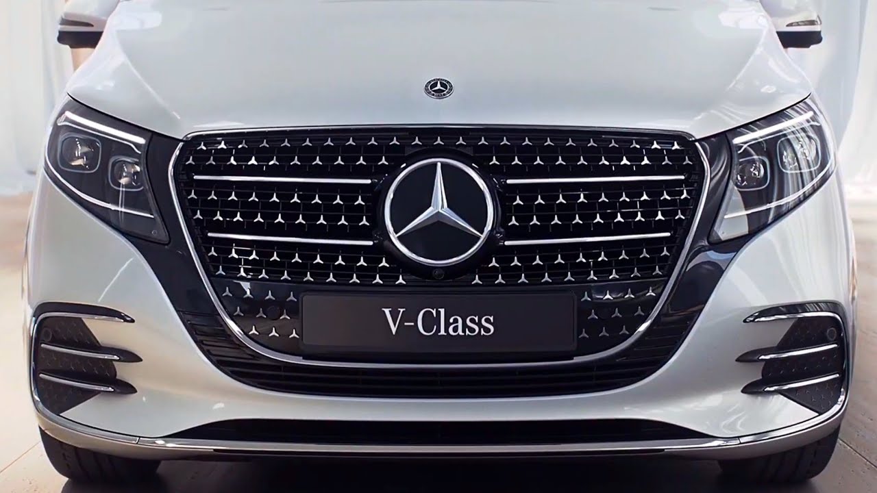 The Most Luxurious MiniVan!! The All New 2024 Mercedes-Benz V-Class ...