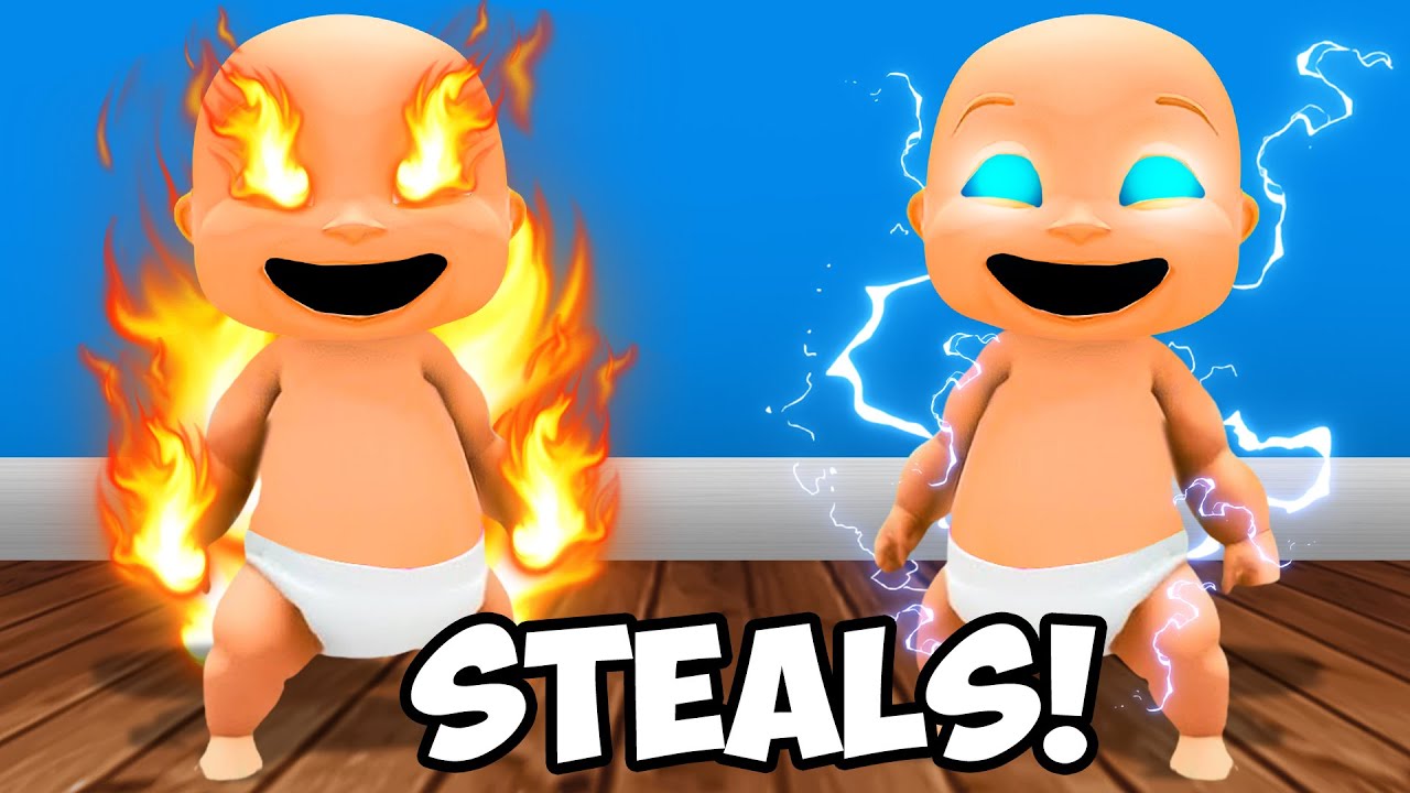 Baby STEALS ELEMENTAL POWERS! - YouTube