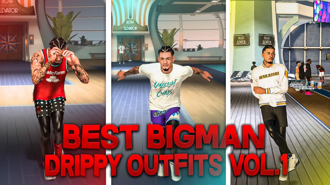 *NEW* 🦋 NBA 2K22 BEST BIGMAN DRIPPY OUTFITS VOL.1 - YouTube