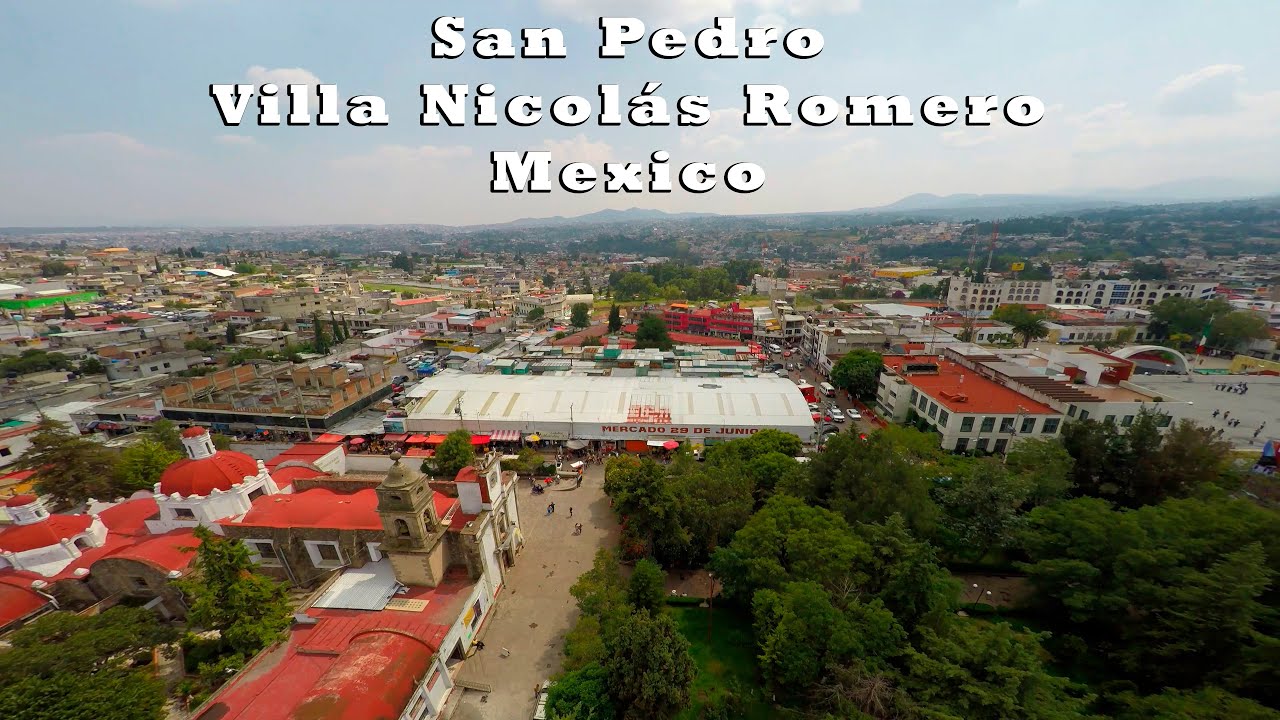 Video Por Dron De San Pedro En Nicolas Romero, Mexico - YouTube