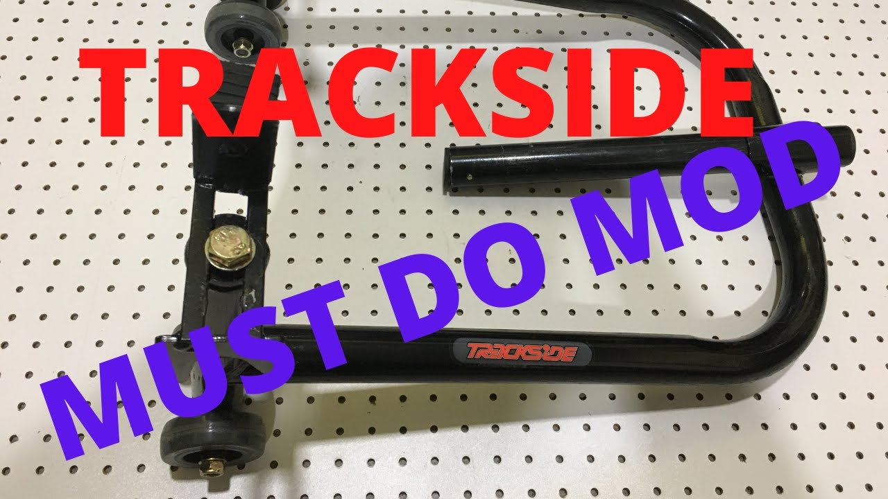 TRACKSIDE stand review and MUST DO MODIFICATION! - YouTube