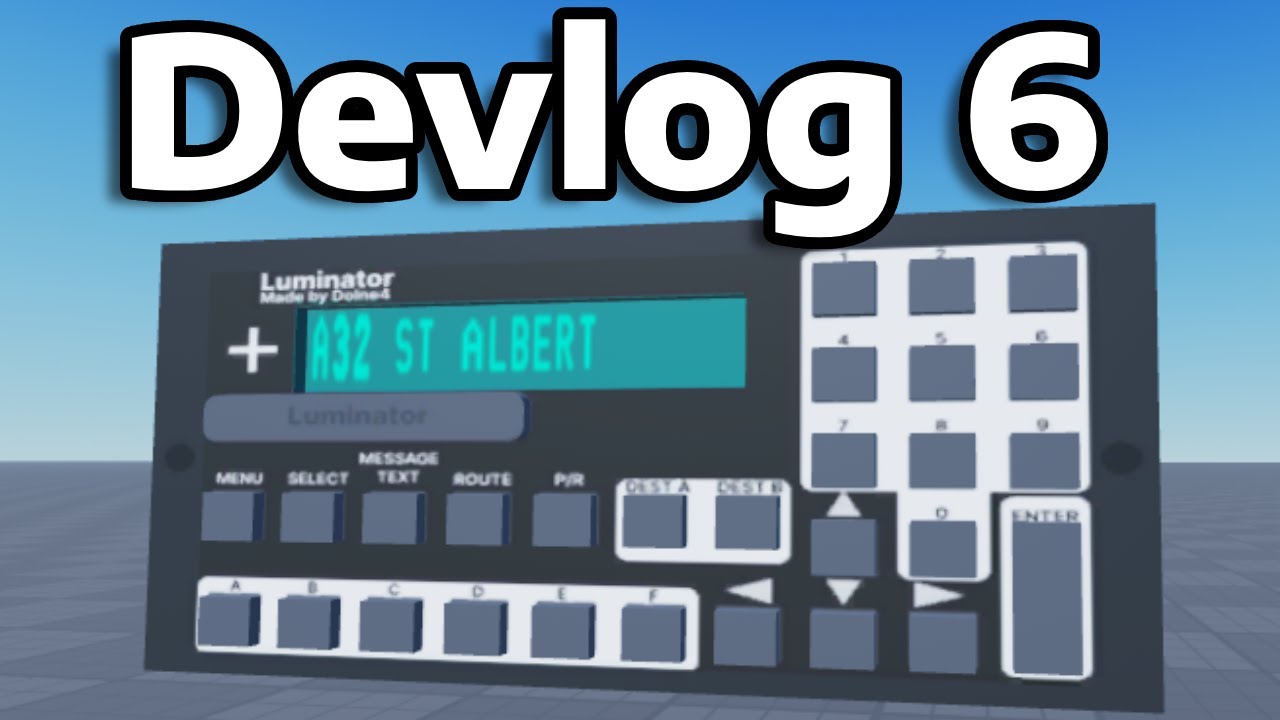 Working ODK3 in Roblox | StAT Local Routes Division Devlog #6 - YouTube