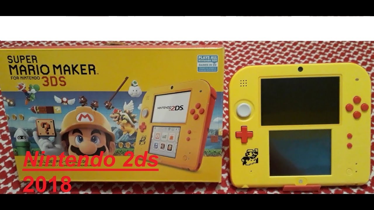 Nintendo 2DS Super Mario Maker For Nintendo 3DS - YouTube