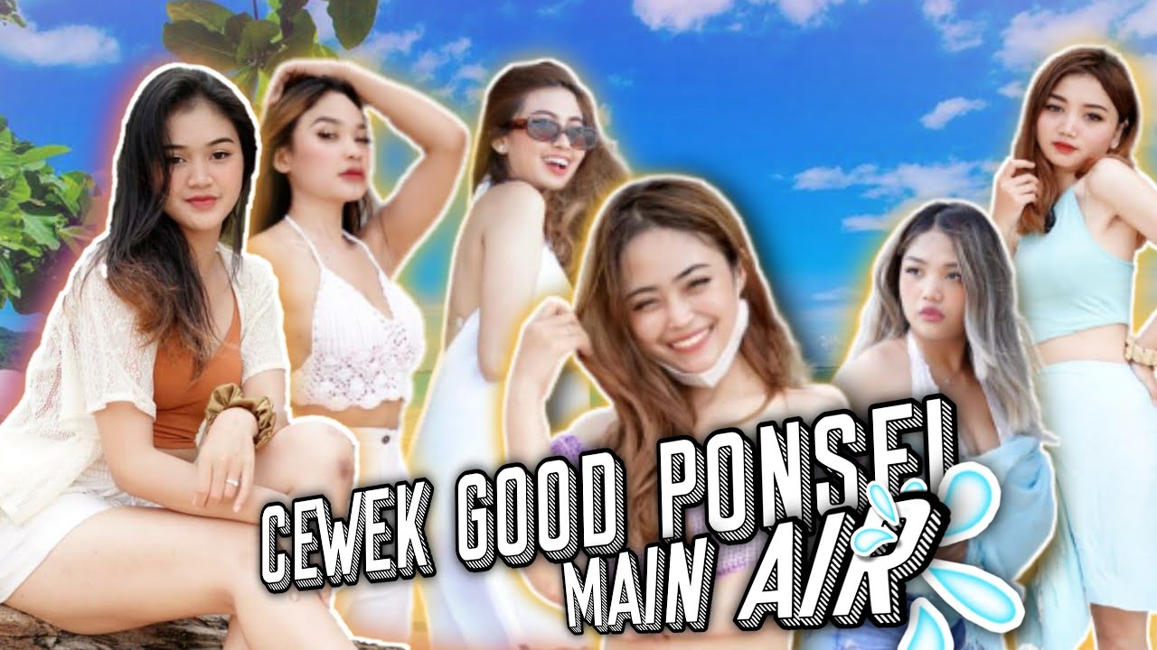 BASAH BASAHAN DI PANTAI BARENG CEWEK GOOD PONSEL | BEHIND THE SCENE ...