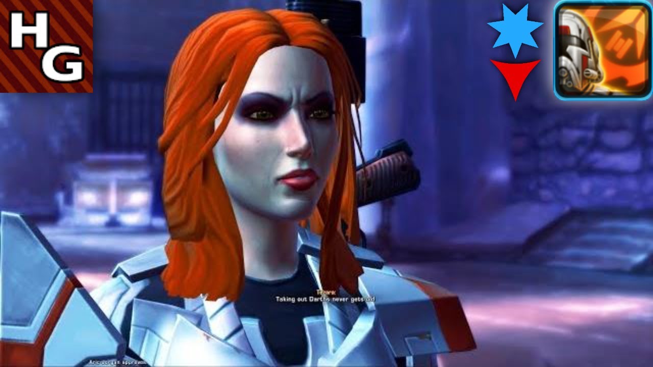 SWTOR Trooper [Female] Ch.3 Epilogue: Ilum (04) The Jedi Temple - YouTube