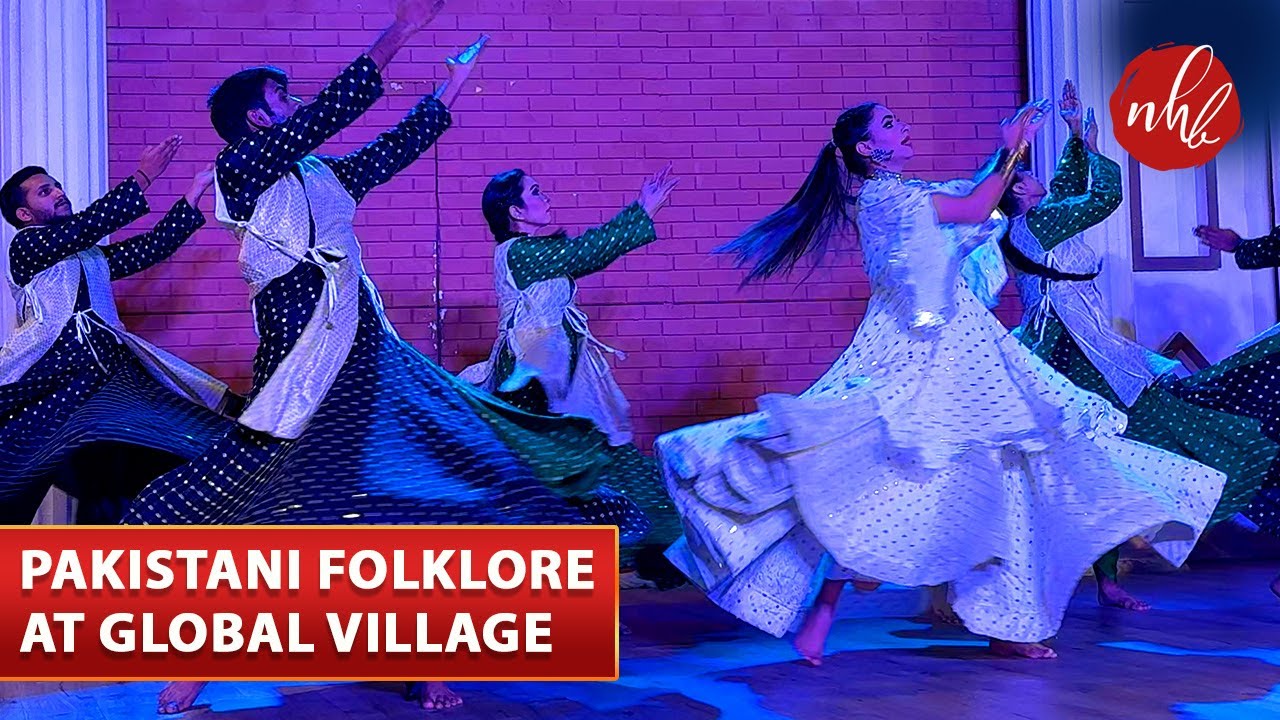 🇵🇰 Pakistani Traditional Folk Dance | Dubai Global Village | دبئی گلوبل ...