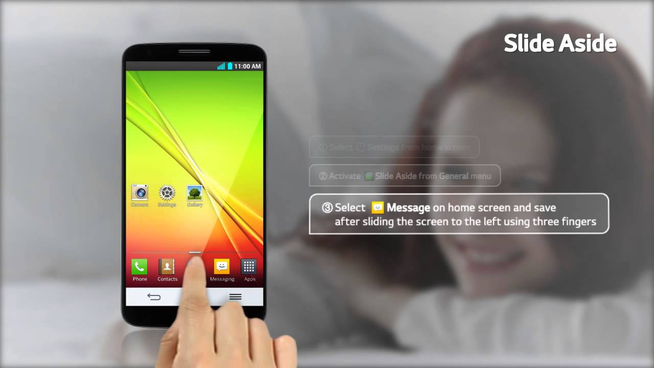 LG G2 : Slide Aside - YouTube