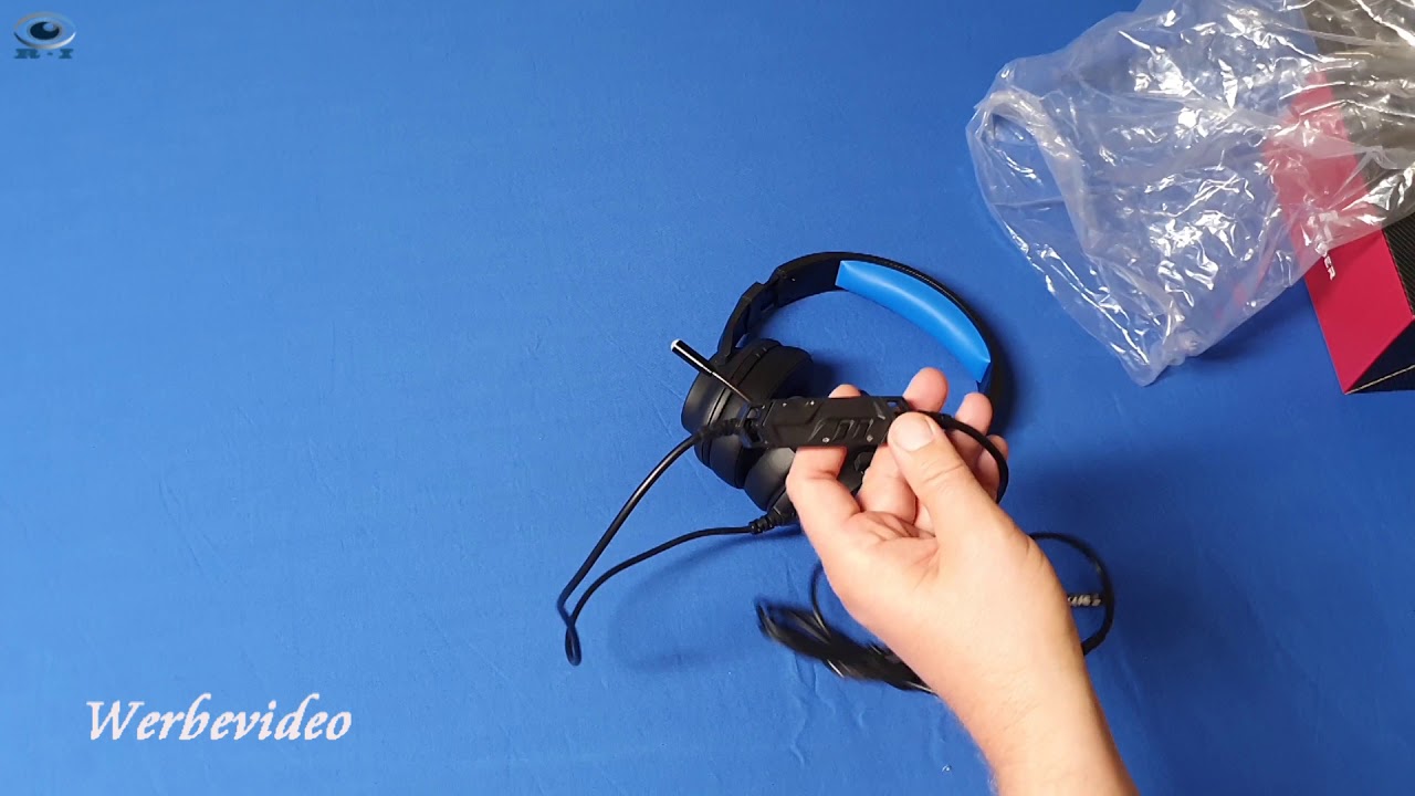 Produkttest LYCANDER Gaming-Headset mit Mikrofon LGH-568 - YouTube