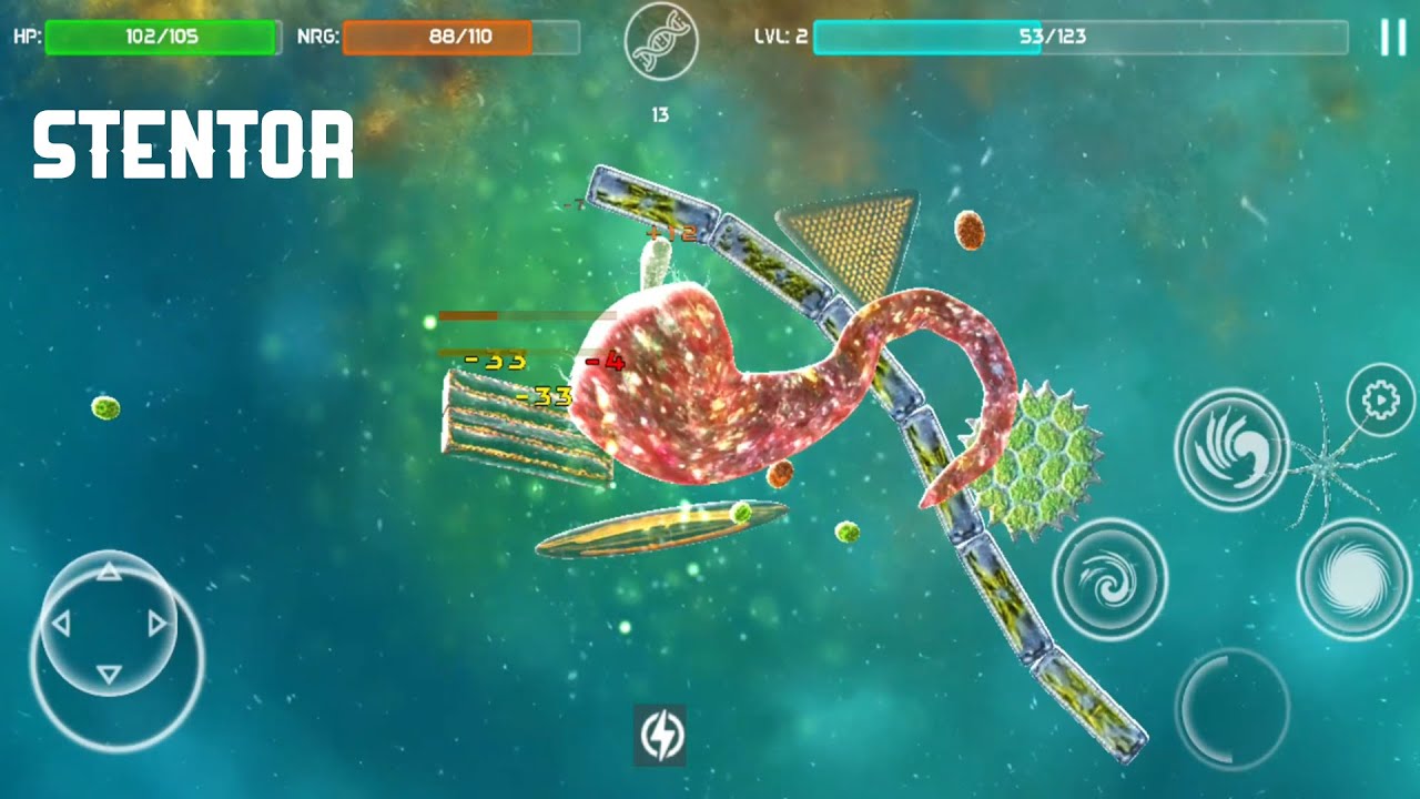 Bionix - Spore & Bacteria Evolution | Android - Stentor Gameplay! - YouTube