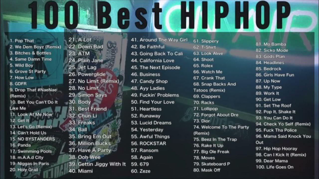 【DJ Mix】【100Best】クラブで流れる定番HIPHOP 100曲【T.I / Lil Wayne / Drake / Nicki Minaj / Jay-Z / Biggie ...
