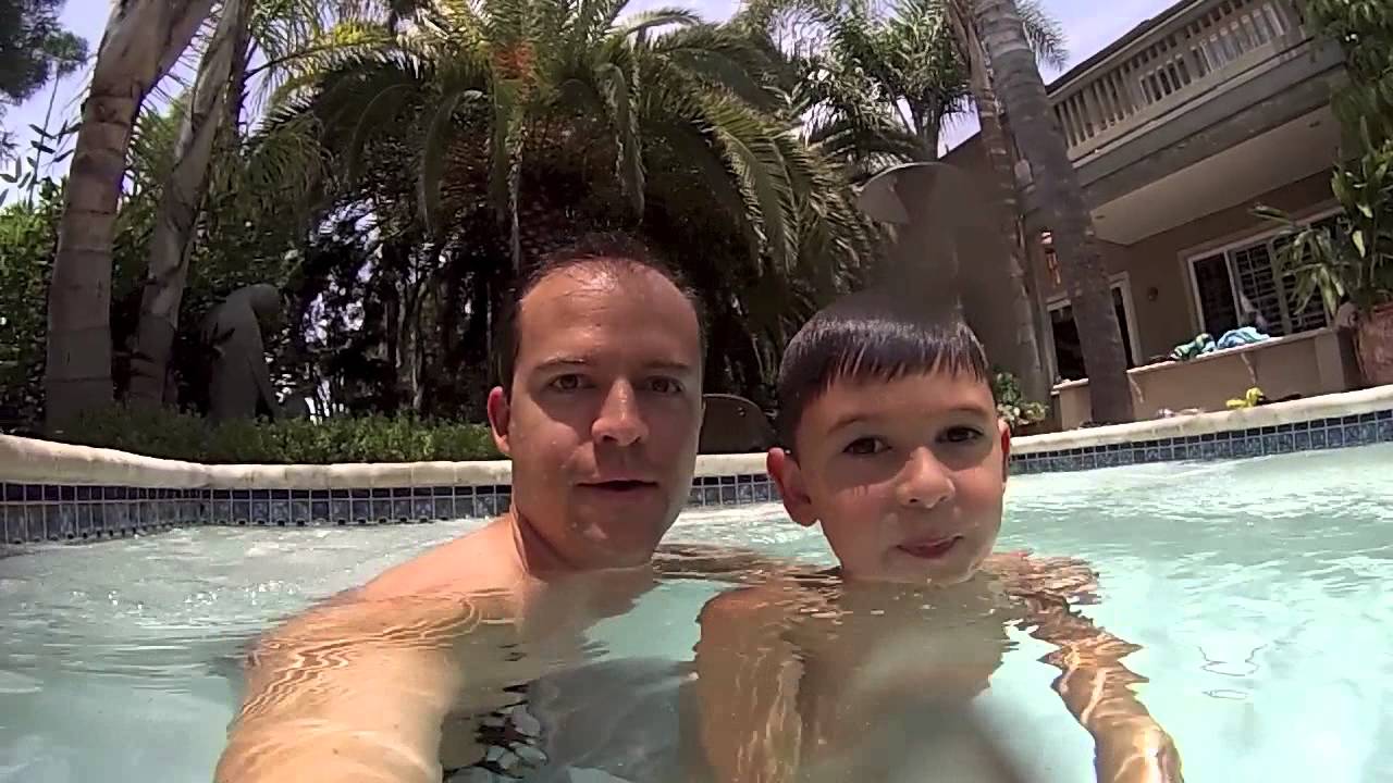 GoPro pool day - YouTube
