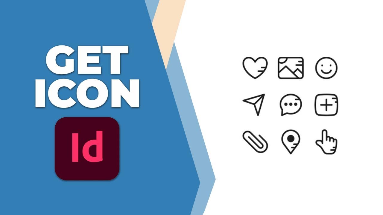 How to get icons on InDesign - YouTube