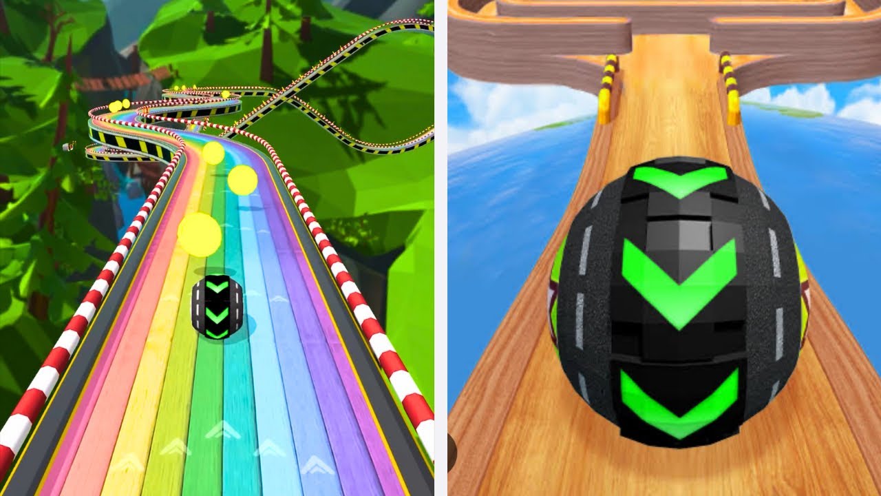 Reverse Rolling ball Sky Escape Gameplay | Level 131-133 | All Games ...