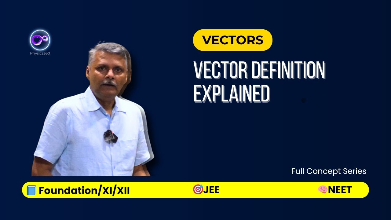 [1] Vector Definition - A Beginner's Guide - YouTube