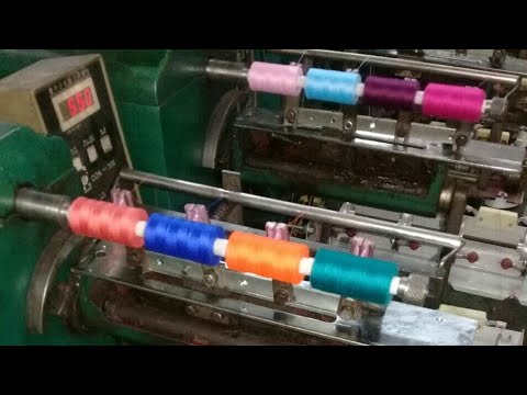 Sewing thread winding machine manufacturer - YouTube