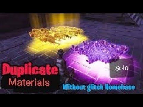 *SOLO* Fortnite duplication glitch | Fortnite save the world how to ...