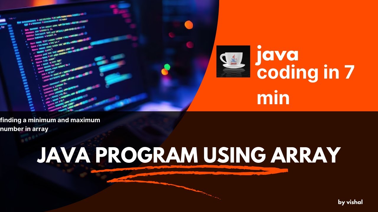 Finding a minimum and maximum number using java - YouTube