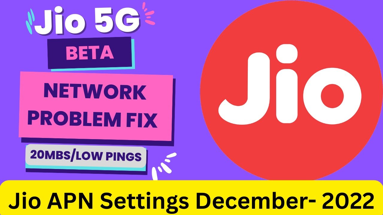 Jio Apn Settings For Fast Internet | How to Increase Jio Net Speed ...