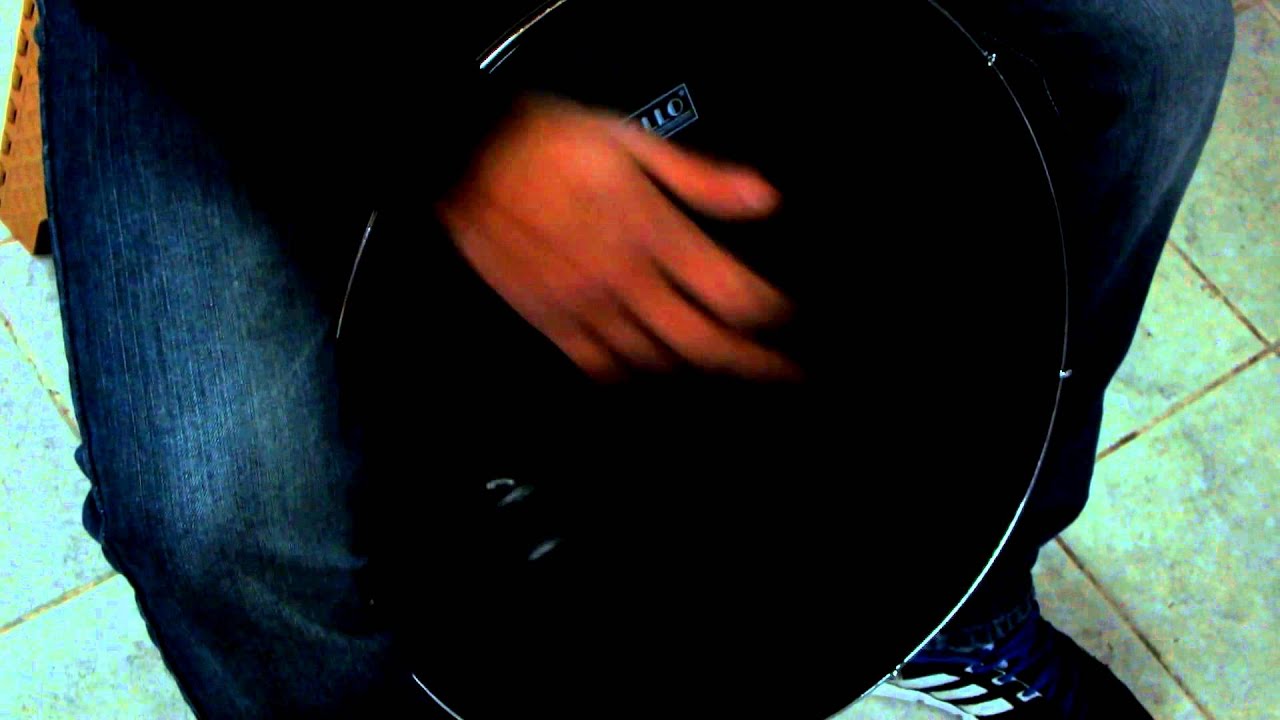 46 x 9 cm BENDIR TURKISH PERCUSSION FRAME DRUM RIQQ,TAR NEW ...