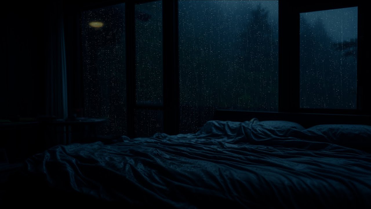 Nature Sounds - Rain Falling At Night - Surprisingly Good Sleep - YouTube
