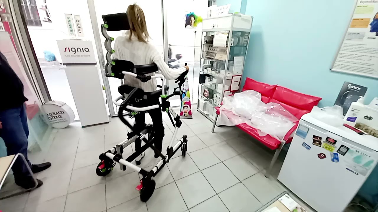 ormesa grillo gait trainer / italy / yurume destekleyici - YouTube