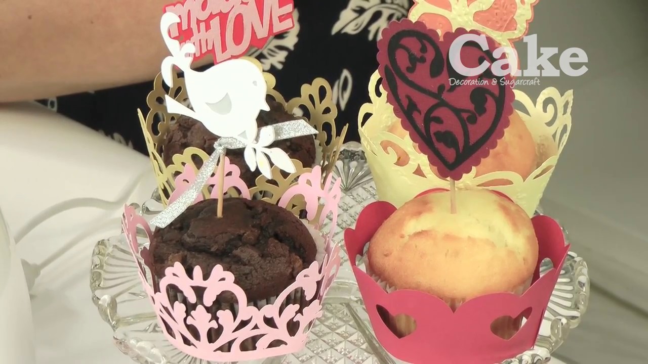 MAKE YOUR OWN CUPCAKE TOPPERS - YouTube