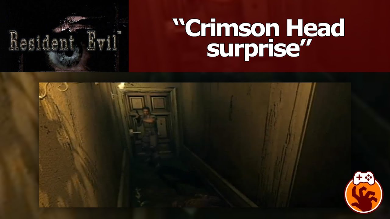 Resident Evil - Crimson Head surprise - YouTube