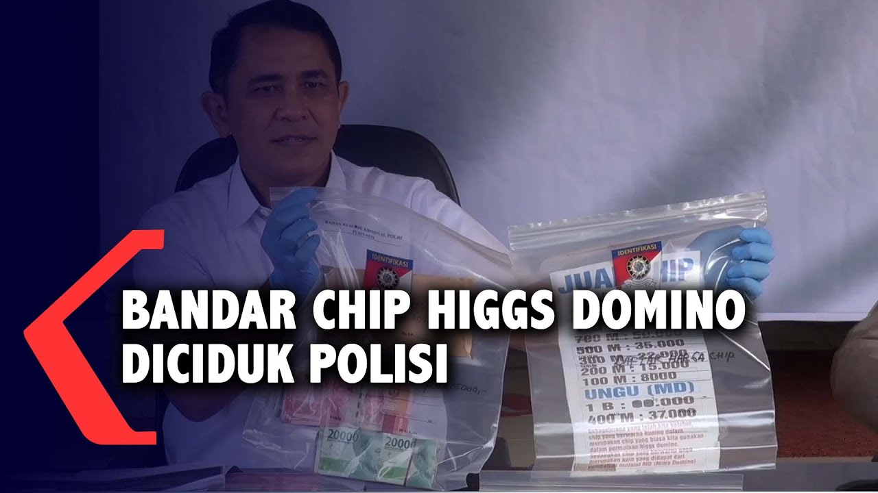 Bandar Chip Higgs Domino Diciduk Polisi - YouTube