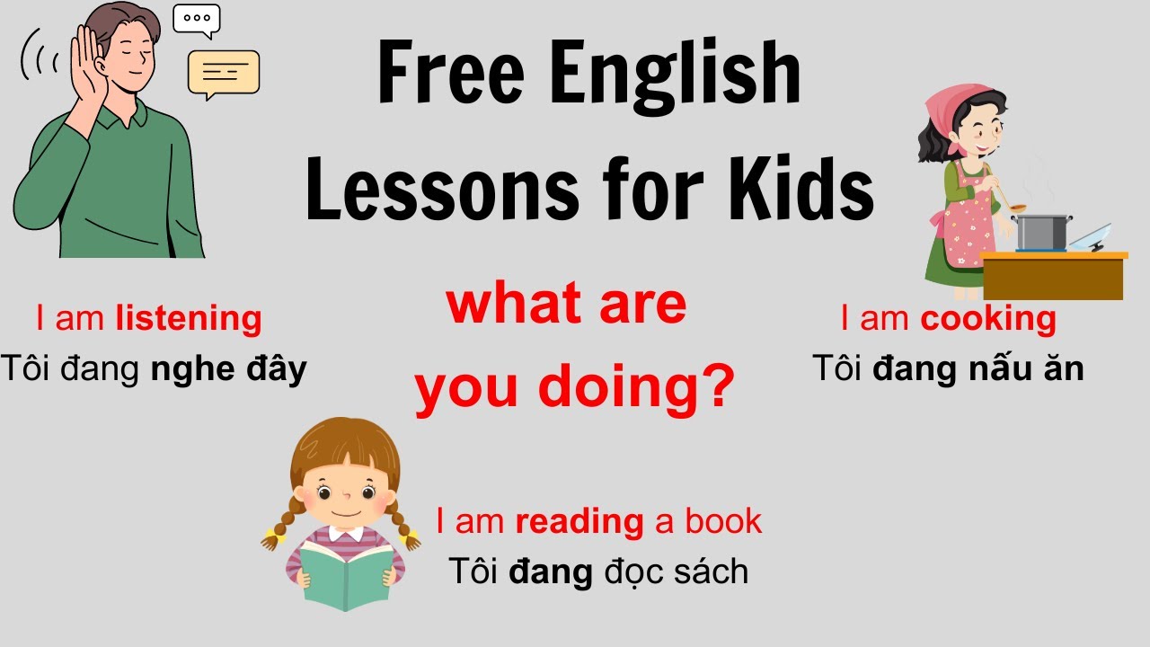 Free English Lessons for Kids | learn English vocabulary - YouTube